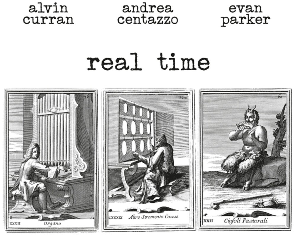 Alvin Curran / Centazzo,Andrea / Parker,Evan - Real Time – Strictly